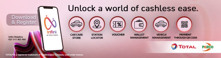 Total Services App – Home Page Total PARCO Pakistan | Total Parco